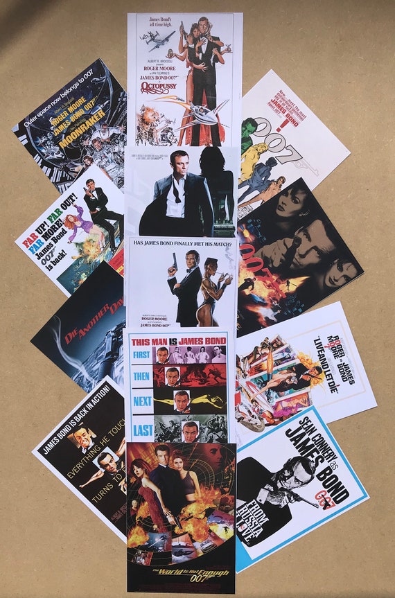 James Bond Original Movie Posters