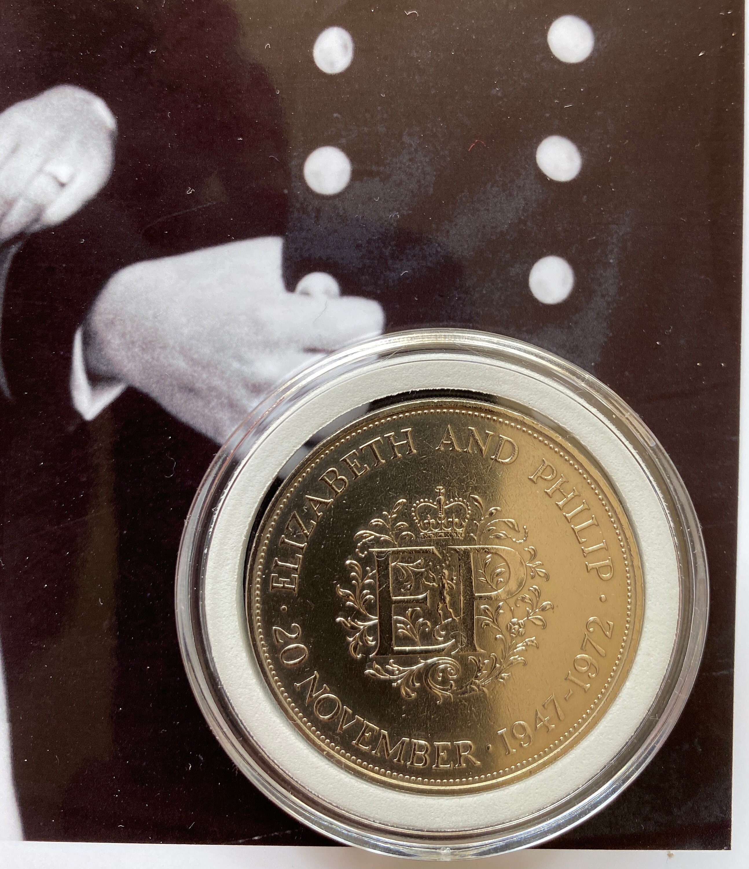 The Queen and Prince Phillip Comm Coin Keepsake - Etsy UK