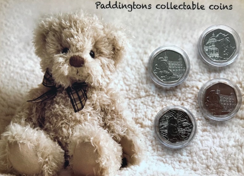 Paddington Bear 60th Anniversary UK Collectable Coin Set - Etsy