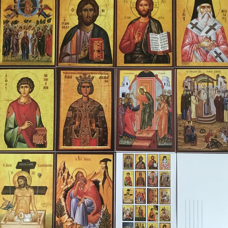 Eastern Orthodox Icons - Etsy