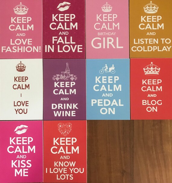 Keep Calm Posters Birthday