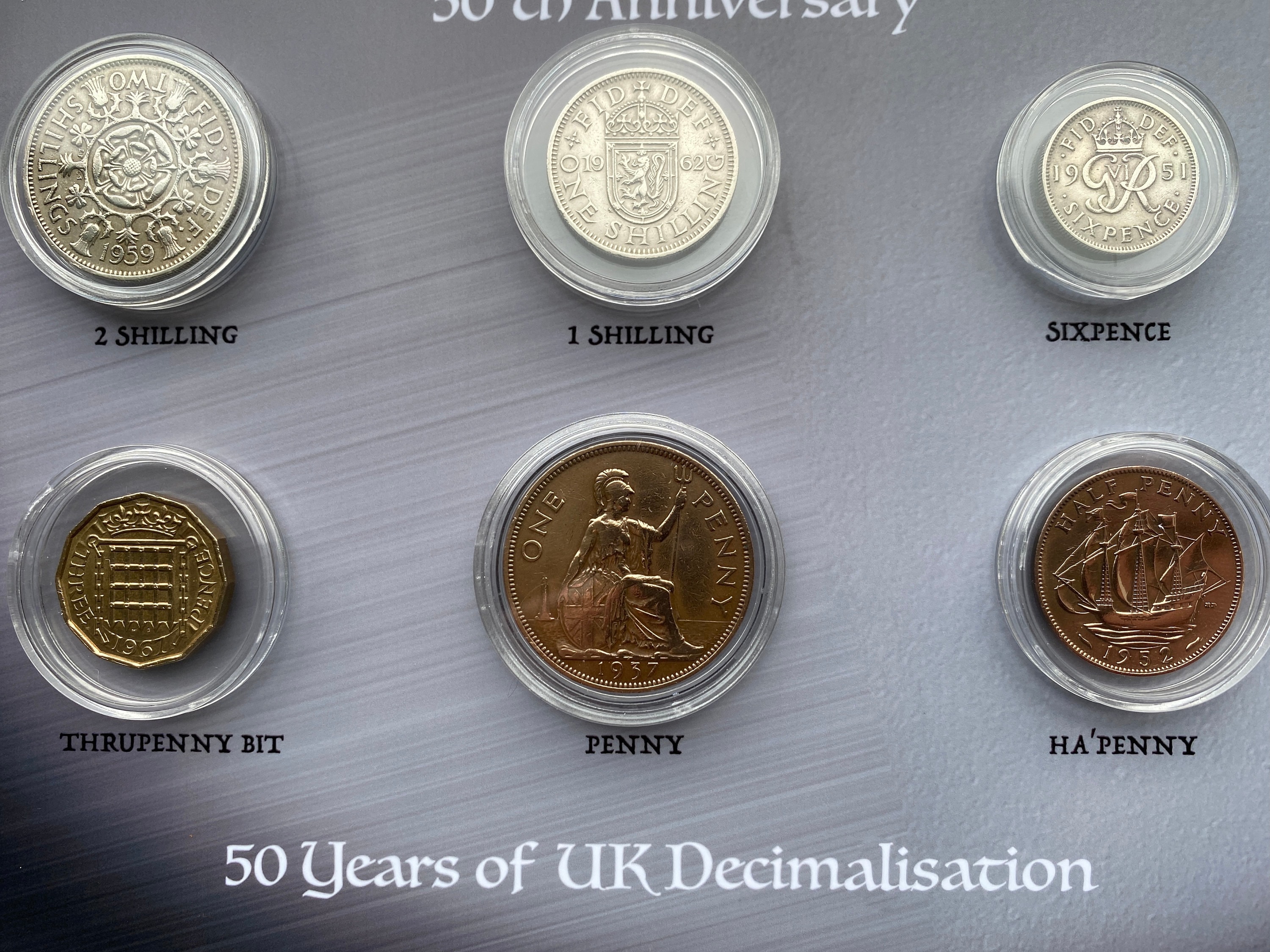 50TH Anniversary Uk Decimalisation 1971-2021 Coin Gift Set - Etsy New ...
