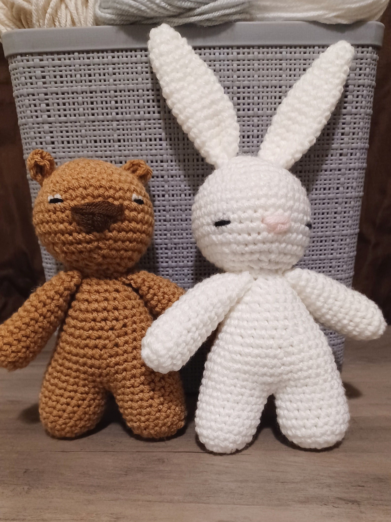 Crocheted Stuffed Animal Crocheted Stuffed Bunny Crocheted - Etsy