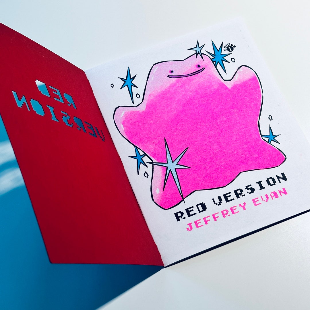 Red Version Zine (1st Edition) - Etsy