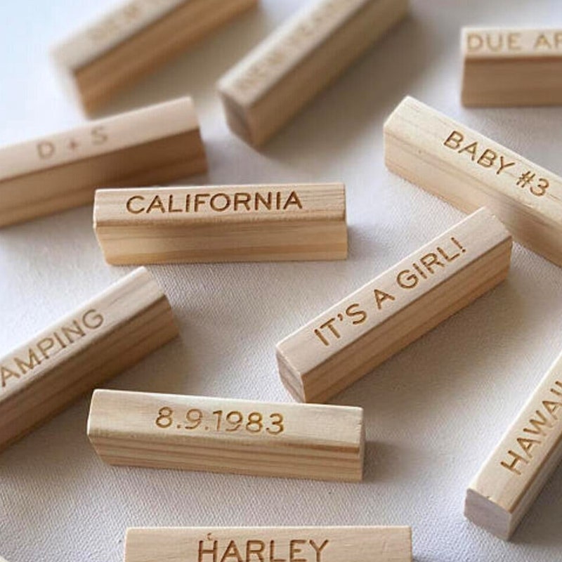 Jenga Blocks - Etsy