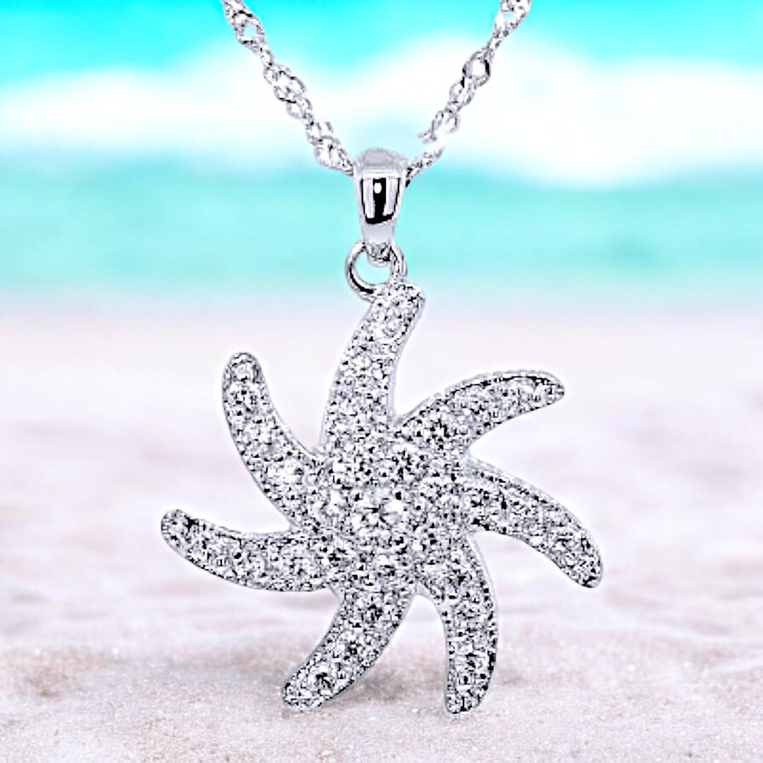Tropical Cyclone Necklace – Eye of the Storm Pendant, Sterling Silver ...