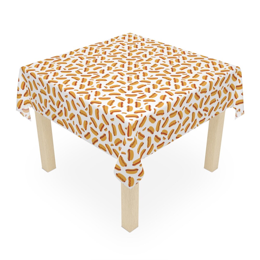 Hot Dog Cookout Tablecloth - Etsy