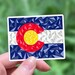 Colorado Sticker, Made in Colorado, Denver Colorado, Telluride Colorado ...