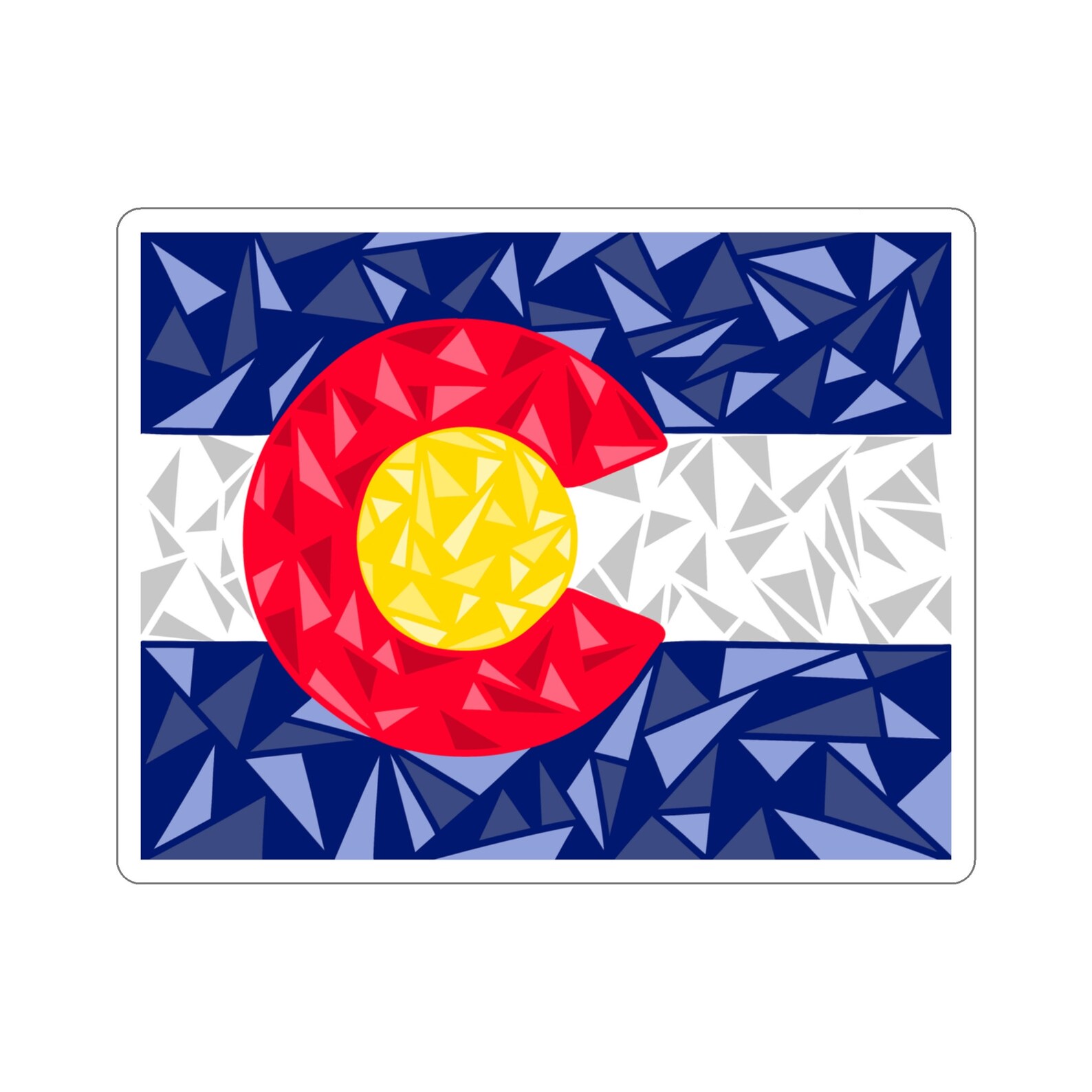 Colorado Sticker, Made in Colorado, Denver Colorado, Telluride Colorado ...