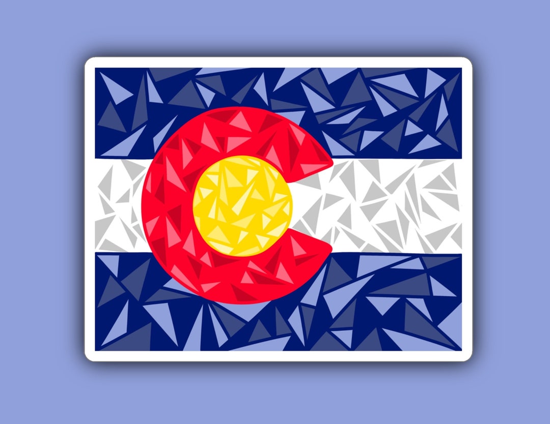 Colorado Sticker, Made in Colorado, Denver Colorado, Telluride Colorado ...