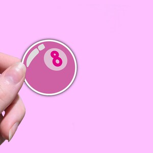 Eight Ball, Pool Balls, 8 Ball Sticker, Magic Ball, Preppy Stickers ...