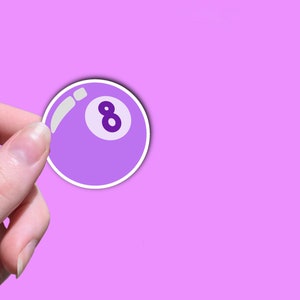 Eight Ball, Pool Balls, 8 Ball Sticker, Magic Ball, Preppy Stickers ...