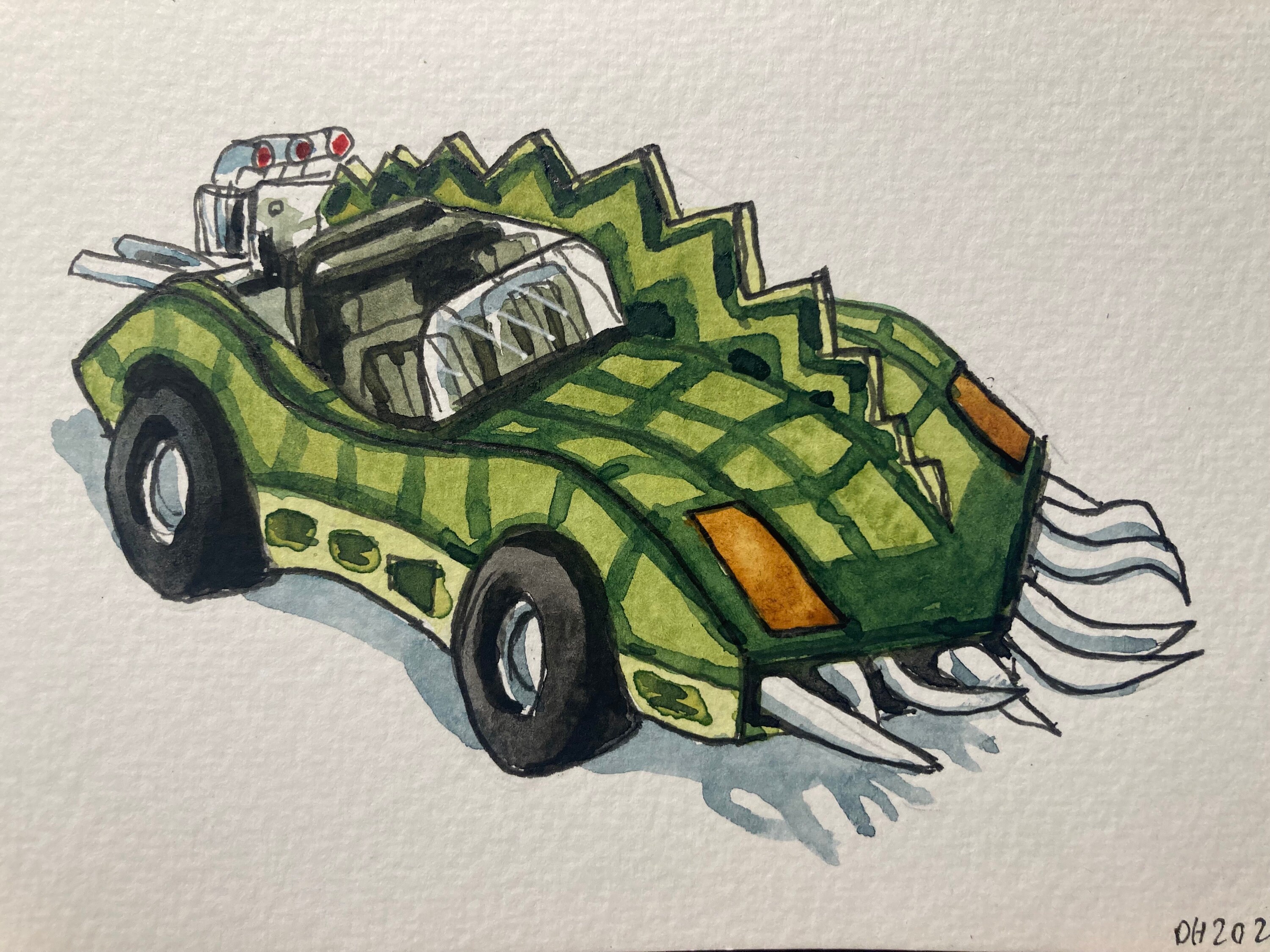 Death Race 2000 Frankenstein Car