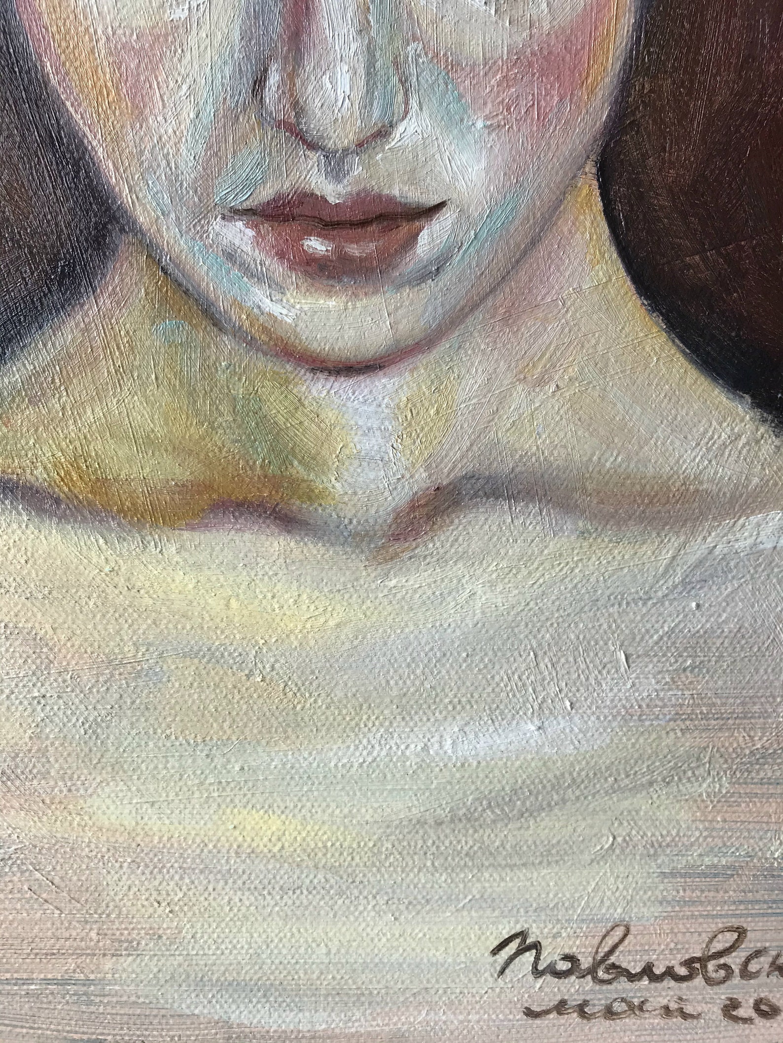 Anger Painting Portrait Woman Original Art Oil by Isolde | Etsy