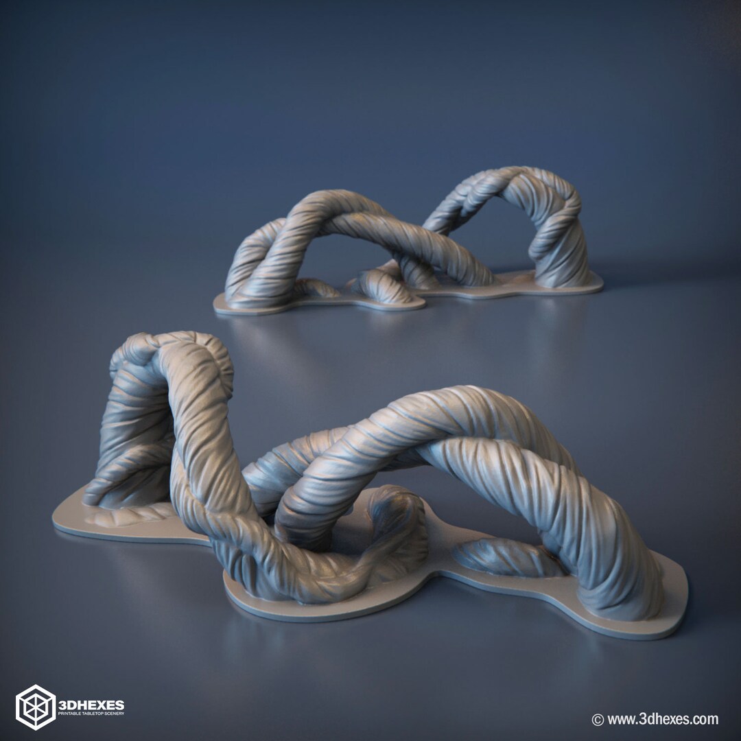 Thorned Wall Scenery D&D Terrain Dnd Pathfinder RPG - Etsy