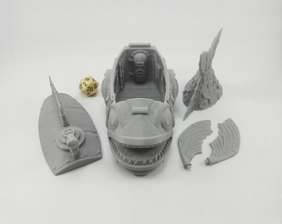 Gnomish Submarine D&D Terrain Dnd Pathfinder RPG - Etsy