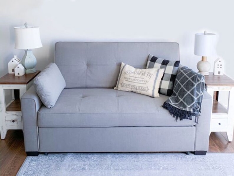 Eco Sofa Bed Upholstered Natural Fiber Couch - Etsy