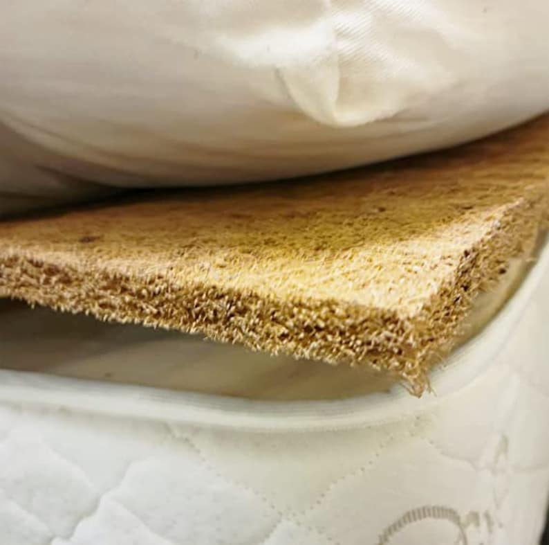 Coconut Coir Pad With Natural Latex Infusion - 1 Inch Extra Firm - Etsy