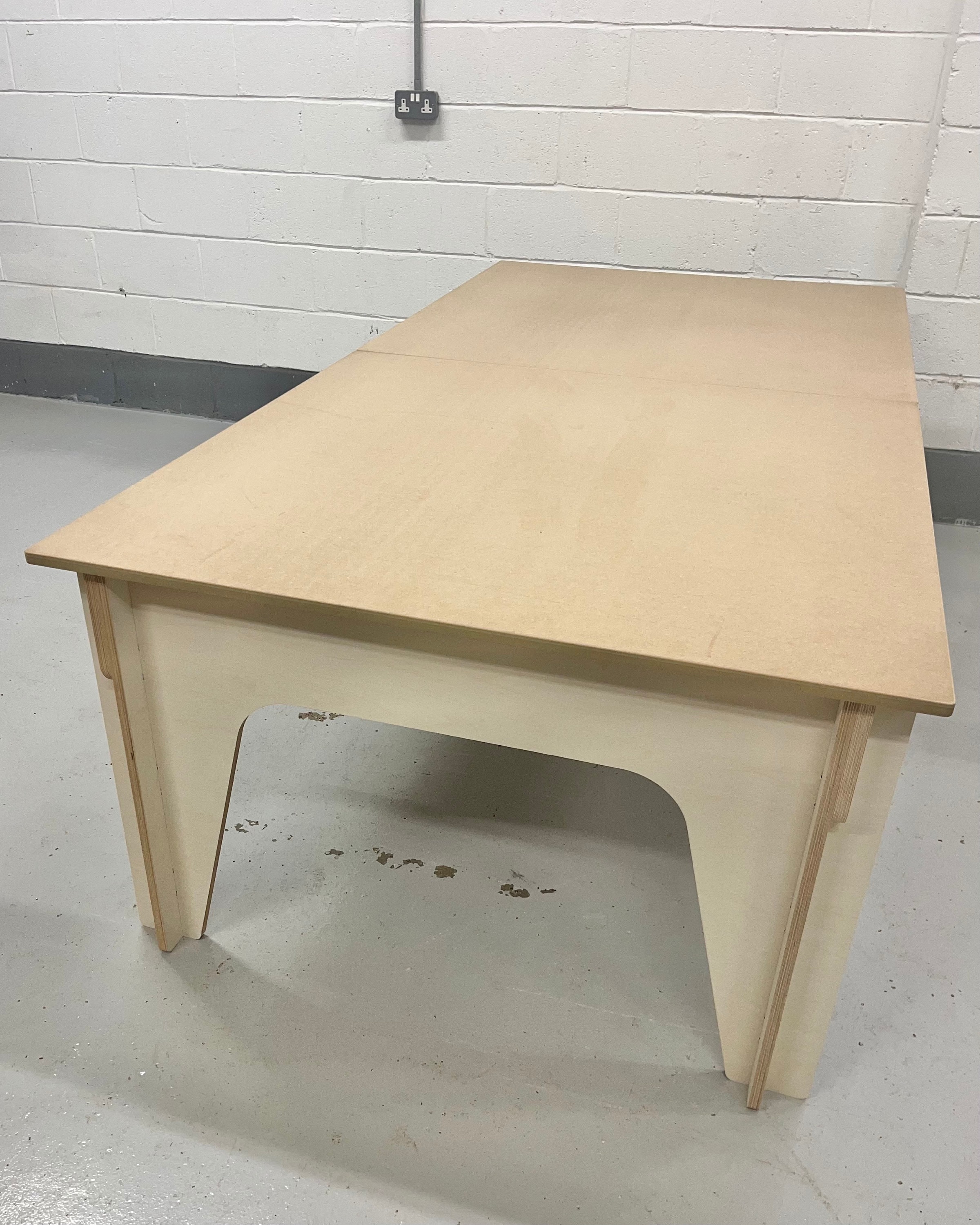 8x4 or 4x4 Modular Workbench Plans CNC Router Machine Portable ...