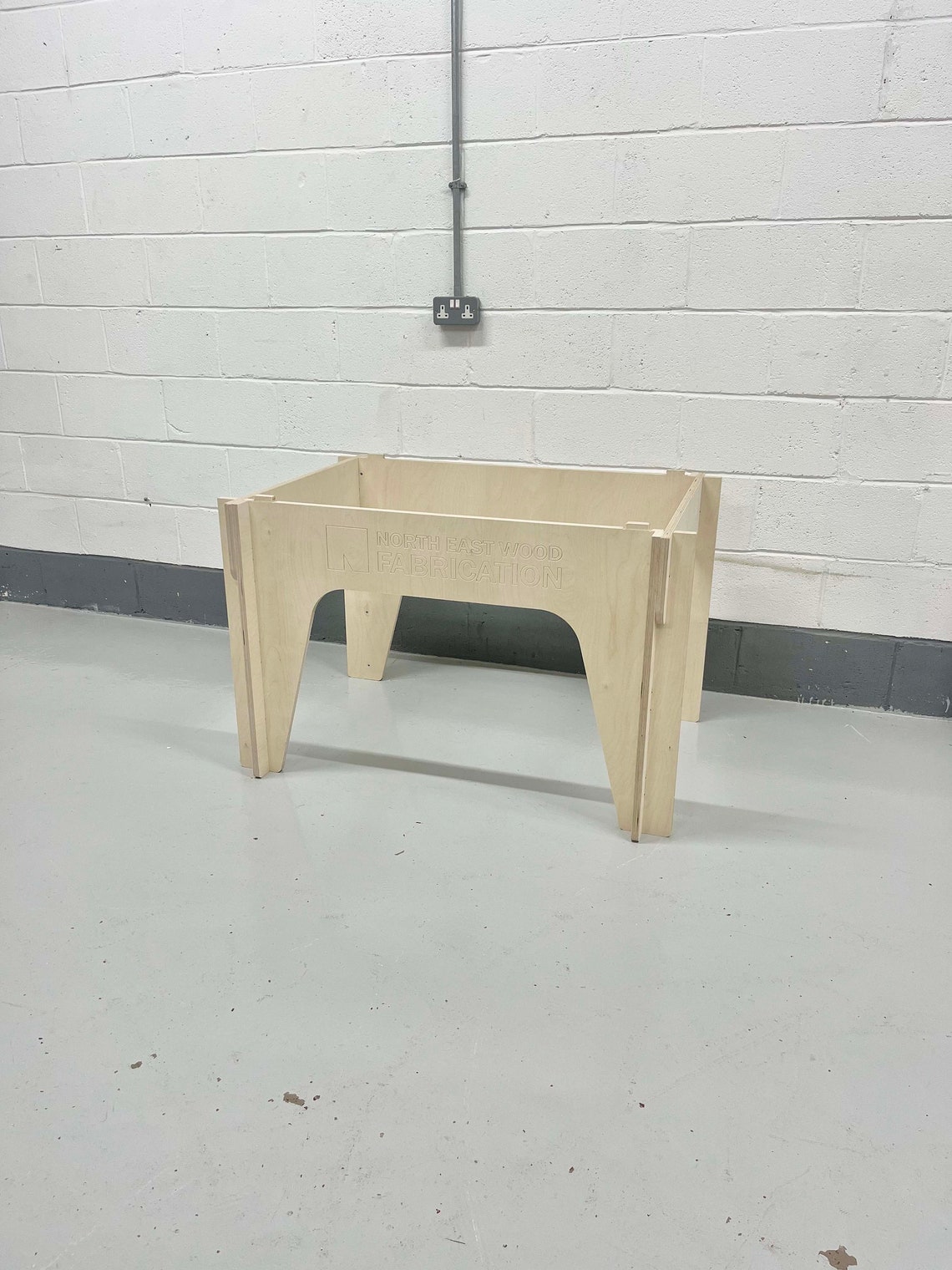 Small Workbench Portable Site Table Like Festool MFT Flatpack Wooden Birch Ply DIY Work Bench ...