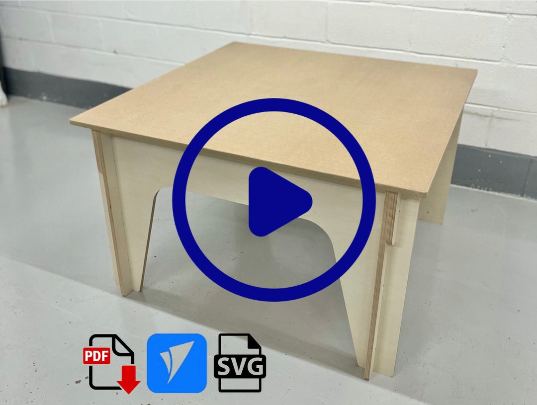Modular Workbench Table Plans: CNC Router Files, 8x4 or 4x4 (digital ...