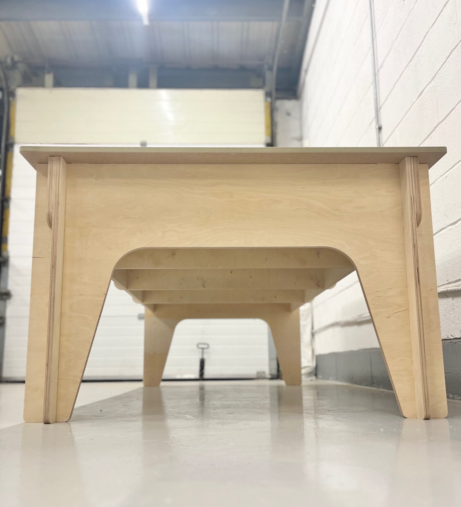 Big Workbench Assembly Table 8x4 Portable Site Wooden Birch Ply Festool ...