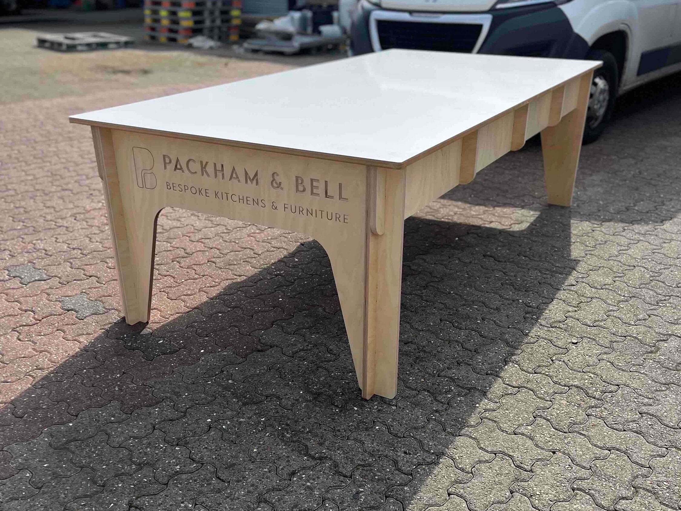 8x4 Workbench Plans CNC Router Assembly Table Portable Flat Pack ...