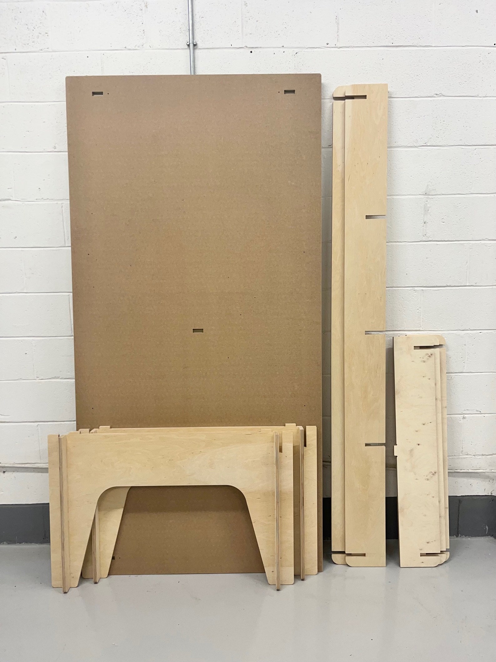 Big Workbench Assembly Table 8x4 Portable Site Wooden Birch Ply Festool ...