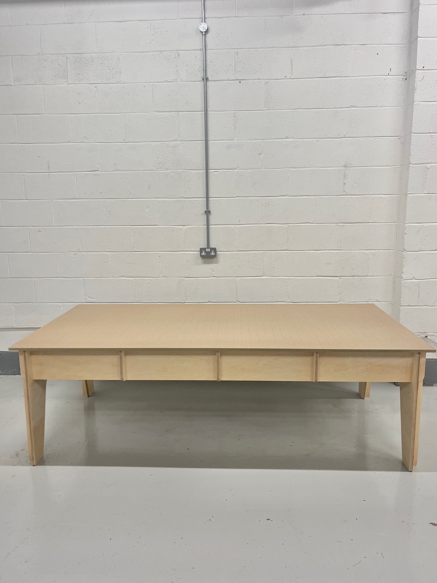 Big Workbench Assembly Table 8x4 Portable Site Wooden Birch Ply Festool ...
