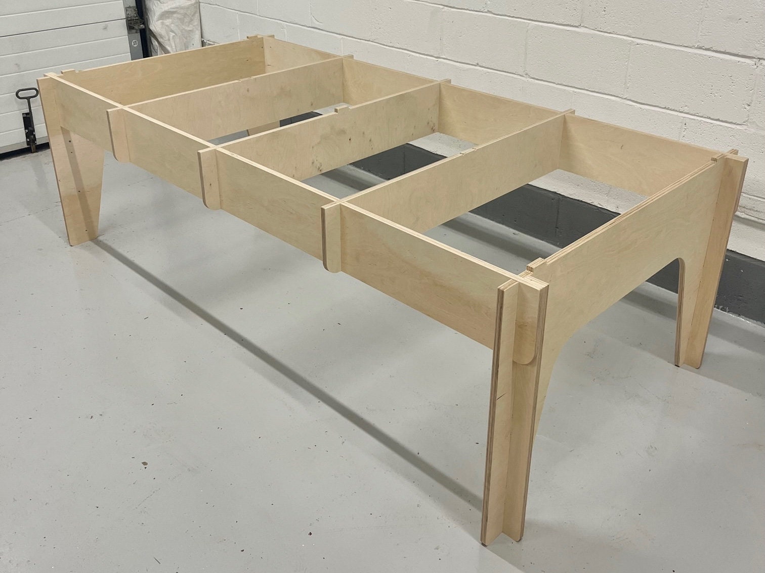 8x4 Workbench Plans CNC Router Assembly Table Portable Flat Pack ...