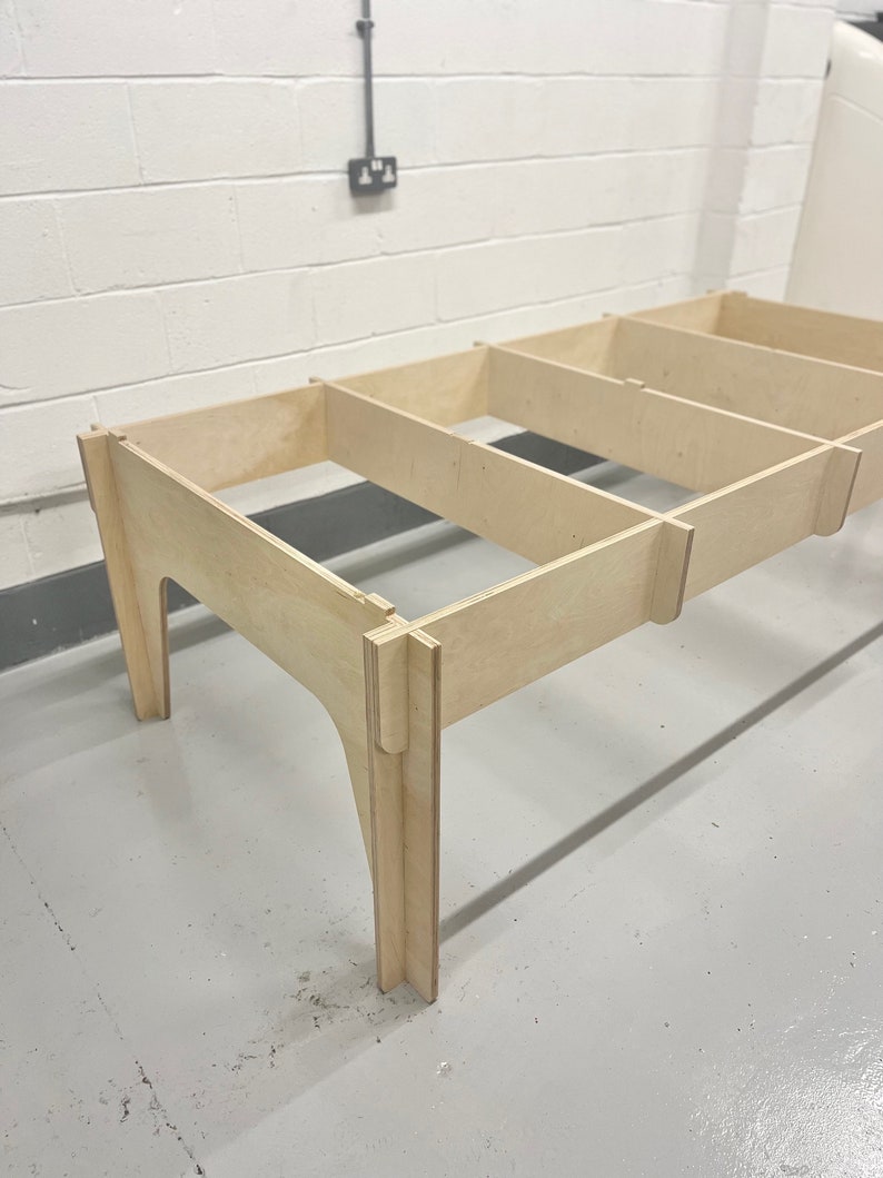 Big Workbench Assembly Table 8x4 Portable Site Wooden Birch Ply Festool ...