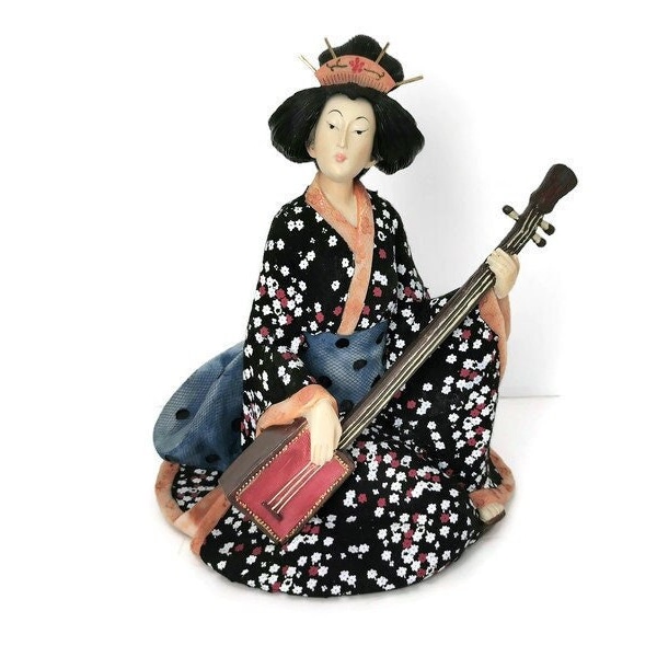 Geisha Statue - Etsy