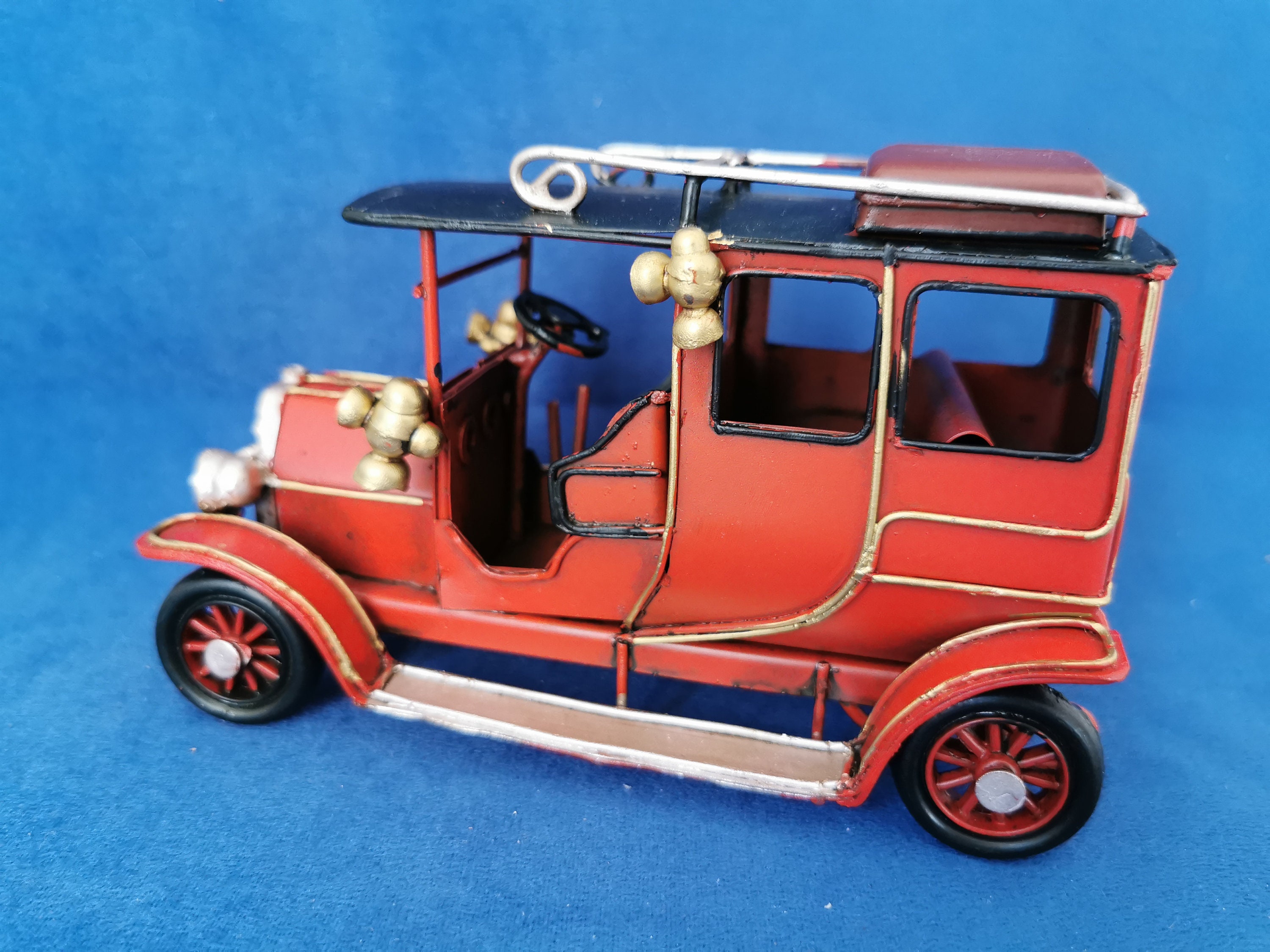 Vintage Metal Car Metal Automobile Model Handmade Retro Car - Etsy