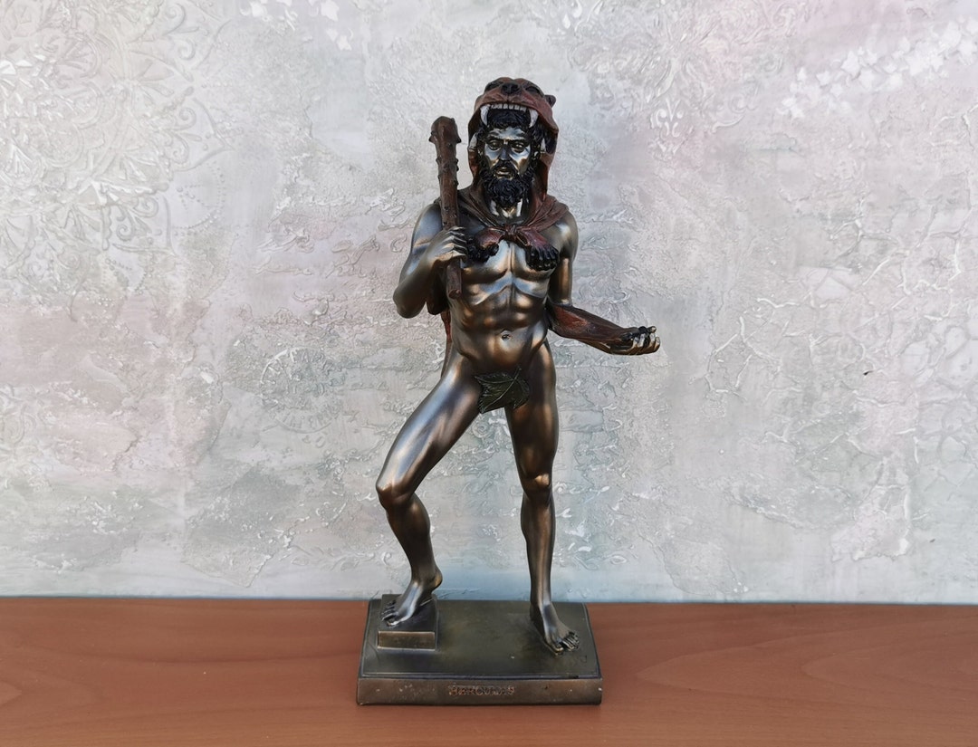 Hercules, Greek Hercules Figurine, Vintage Hercules Statue Sculpture ...