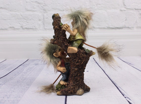 Art & Collectibles Figurines & Knick Knacks Vintage Troll Funny Resin ...