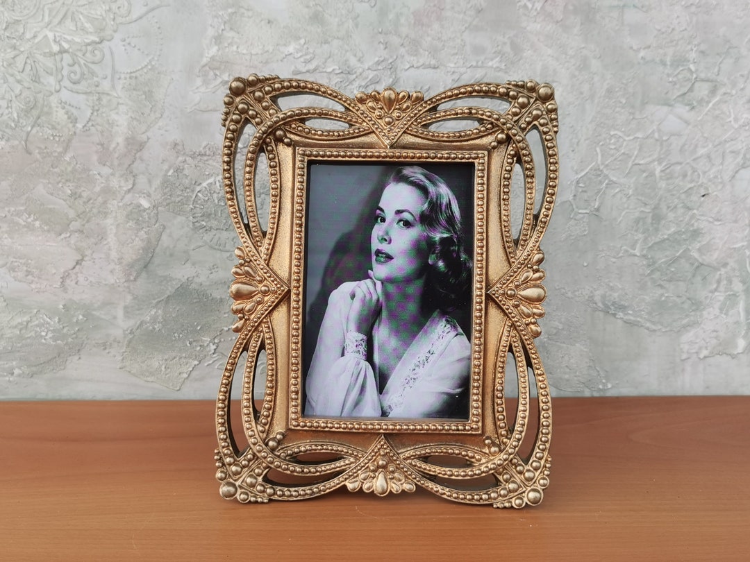 Baroque Photo Frame, Photo Frame, Romantic.decorated Photo Frame, Resin ...
