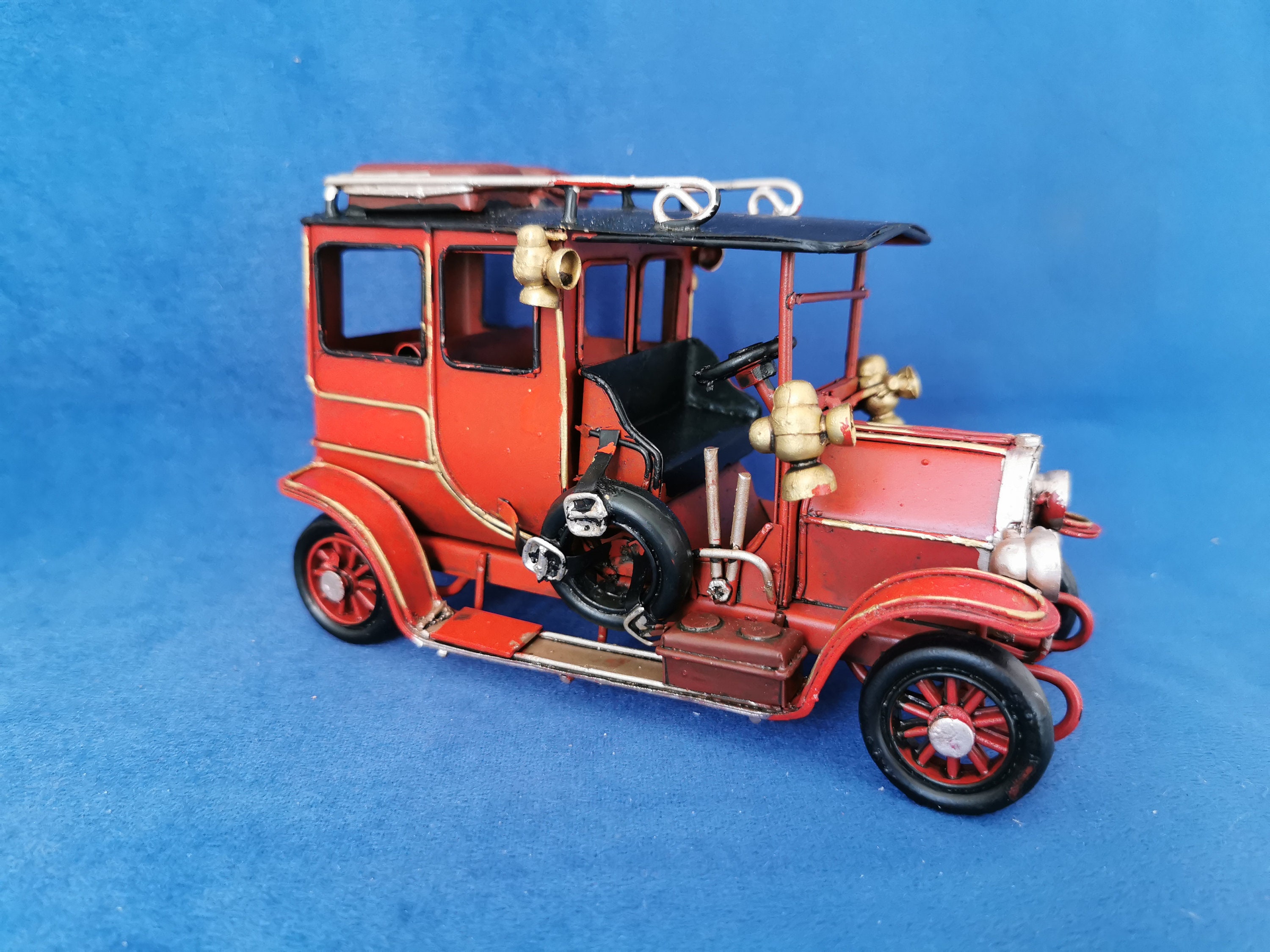 Vintage Metal Car Metal Automobile Model Handmade Retro Car - Etsy