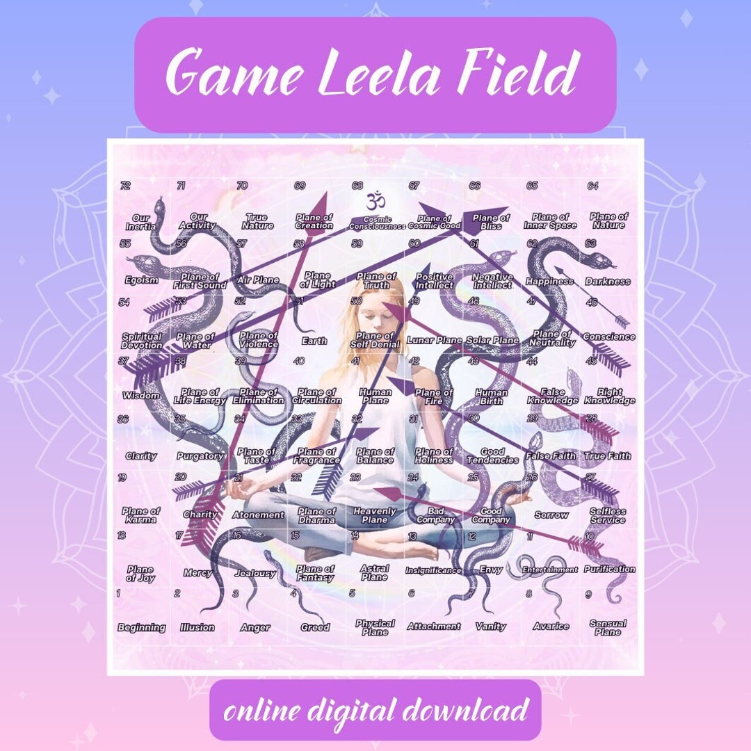 Pink GAME Leela Field, Lila Spiritual, Esoteric,yoga Gift,psychology ...