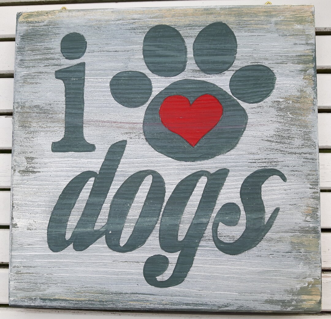 Dog Sign, Slogan, Wooden Sign With Dog Slogan, Sign With Dog Slogan ...