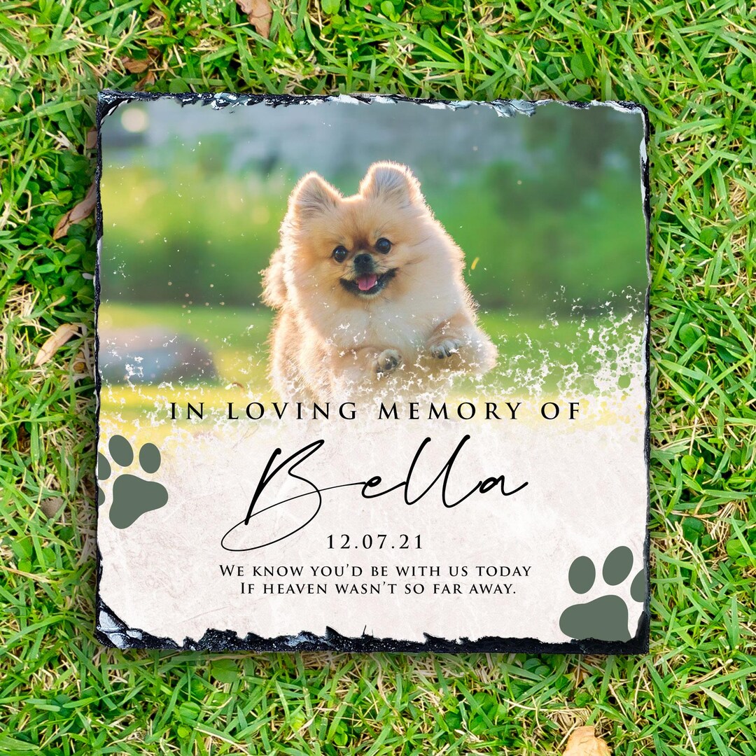 Pet Memorial Stone | Pet Memorial Stones for Dogs and Cats Pet | Loss ...