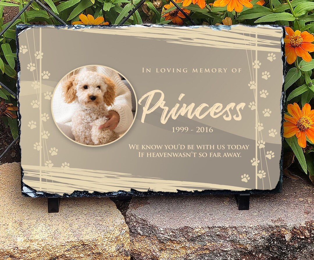 Pet Memorial Stone | Pet Memorial Stones for Dogs and Cats Pet | Pet ...