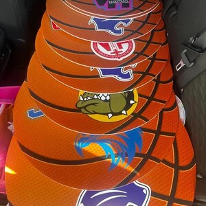 Basketball Sport Cut-out Yard Sign 22x22 With H-stake - Coroplast ...
