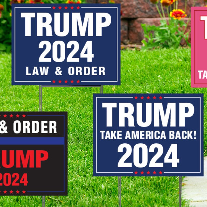 Trump Yard Sign - Etsy