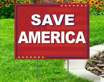 Save America Sign - Etsy