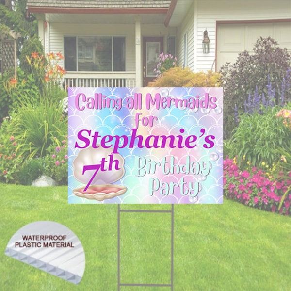 Mermaid Sign - Etsy