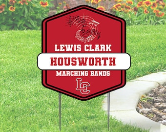 Marching Band Yard Sign - Etsy