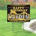 Birthday Construction Road Yard Sign (single or Doube-sided) Comes With ...