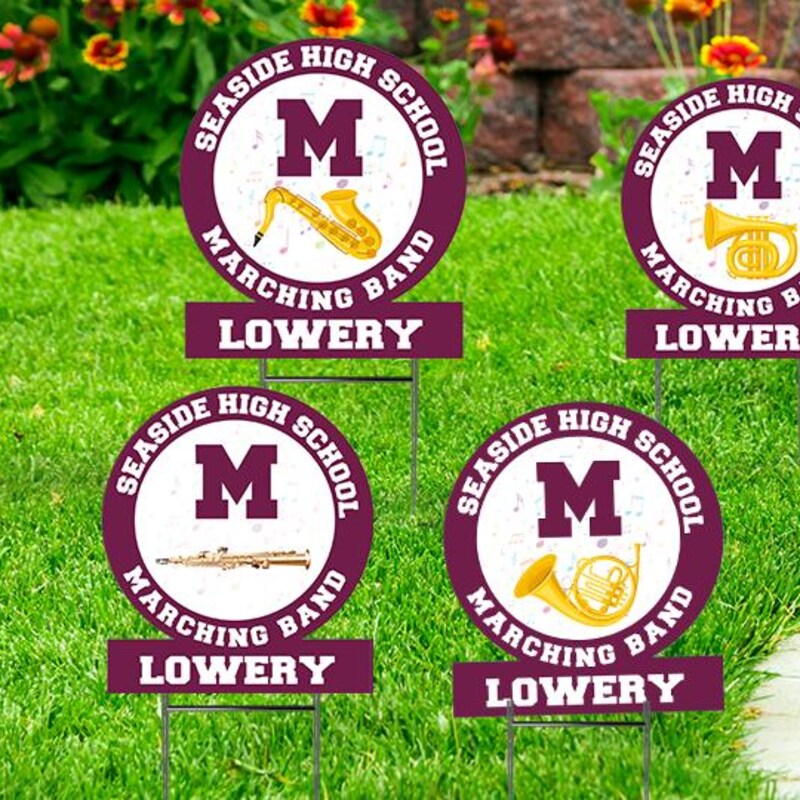 Marching Band Banner - Etsy