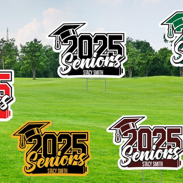 Senior Yard Signs - Etsy