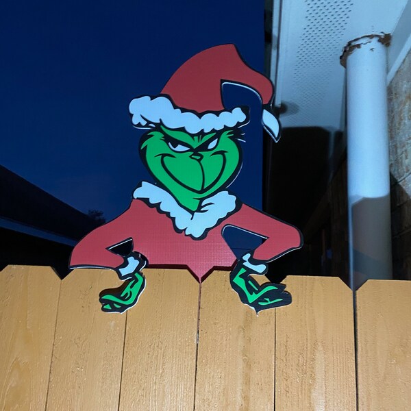 Grinch Cutout - Etsy